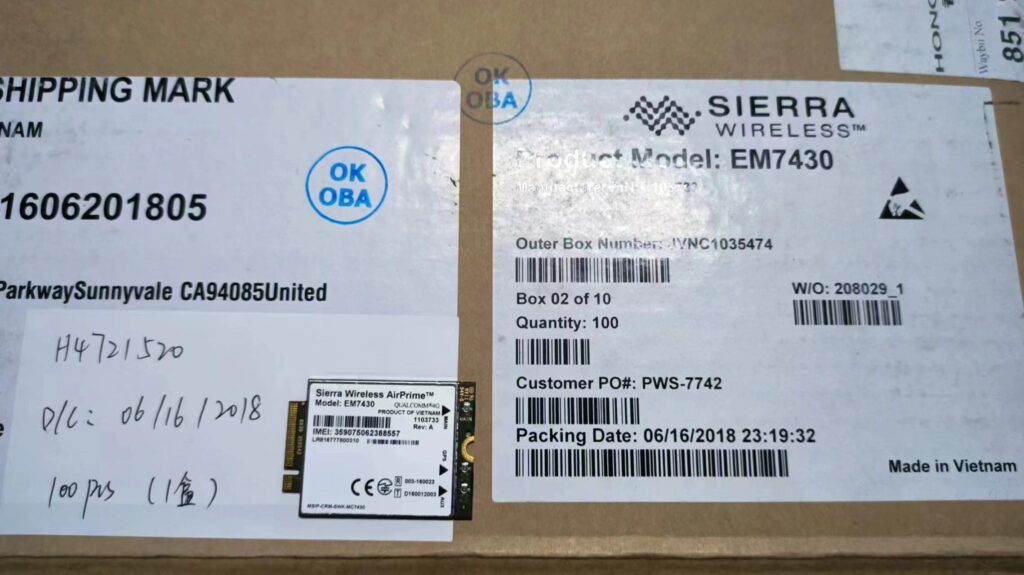 EM7430 Sierra Wireless | FengYun Electronics Technology